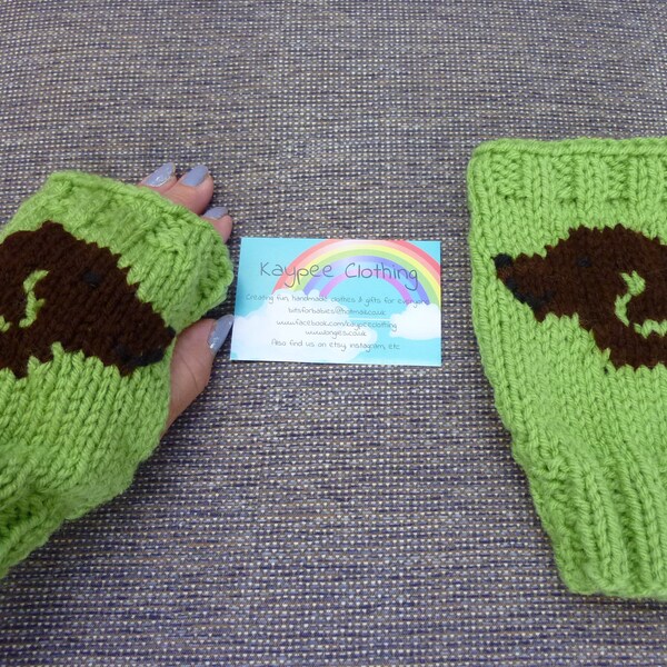 Animal Mittens - Etsy