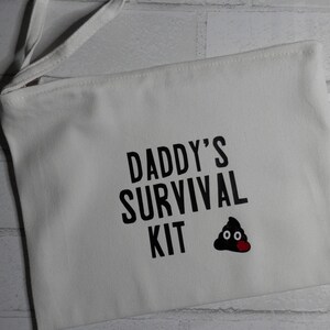 NEW DAD SURVIVAL Kit, Daddy's Diaper Kit, New Baby Novelty Gifts, New ...