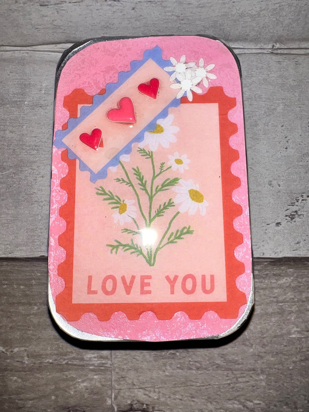 HANDMADE ALTOID TINS, Decorated Tin Boxes, Gift Card Tins, Mini Gift ...