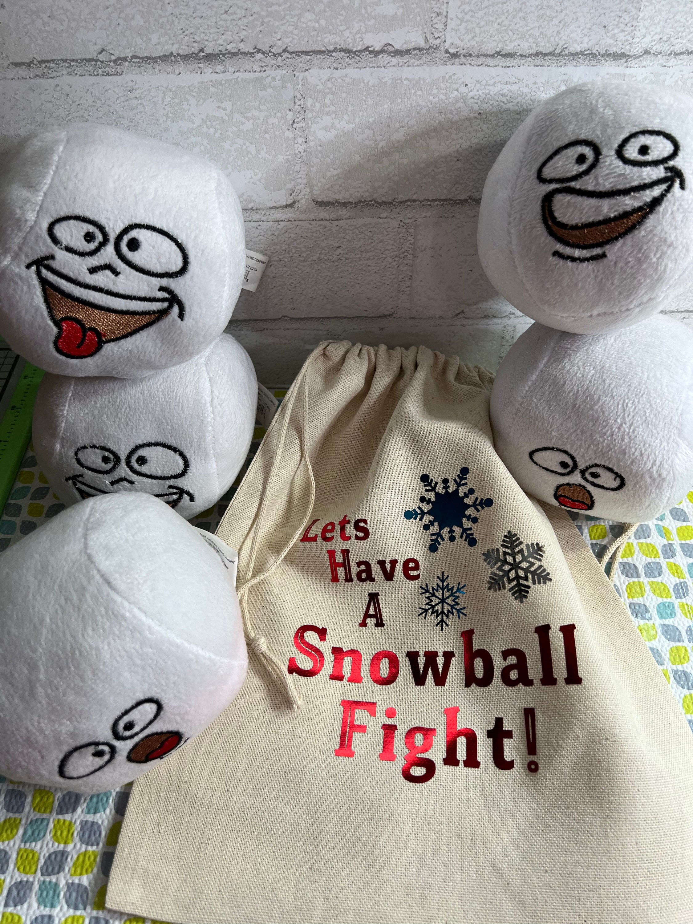 INDOOR SNOWBALL KIT Snowball Kits Kids Christmas Kits - Etsy