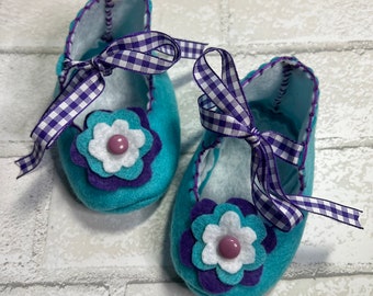 Felt Baby Booties - Etsy