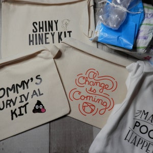NEW MOM SURVIVAL Kit, Mommy's Diaper Kit, New Baby Novelty Gifts, New ...