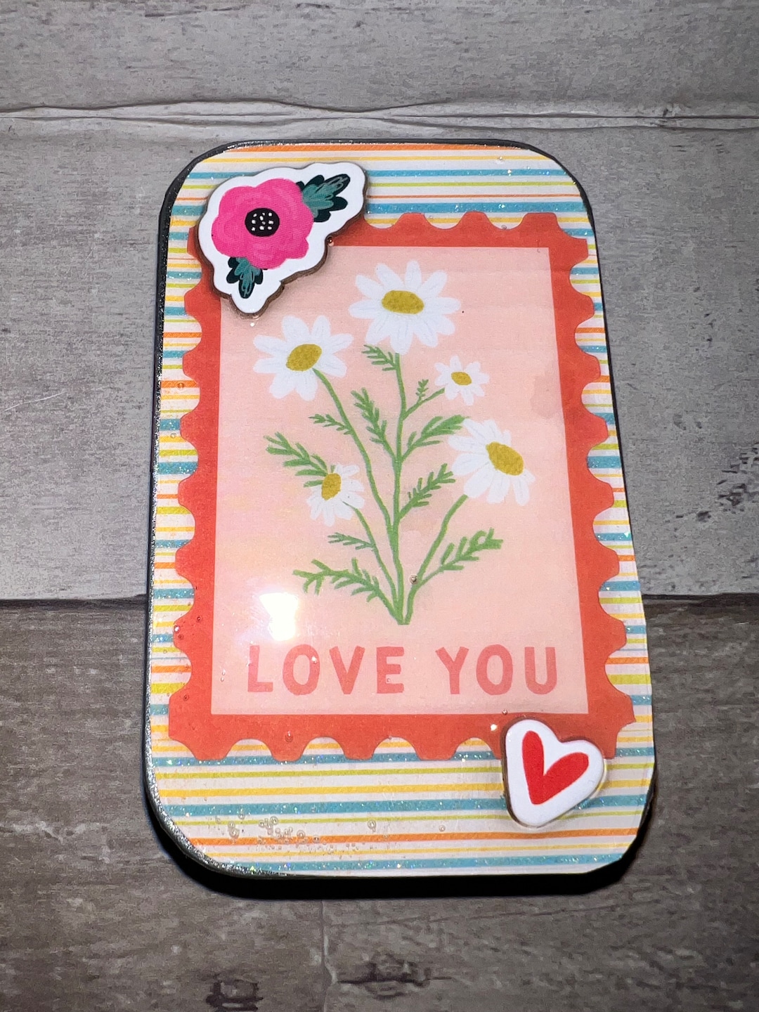 HANDMADE ALTOID TINS, Decorated Tin Boxes, Gift Card Tins, Mini Gift ...