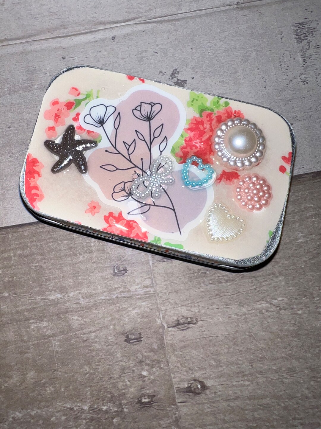 HANDMADE ALTOID TINS, Decorated Tin Boxes, Gift Card Tins, Mini Gift ...