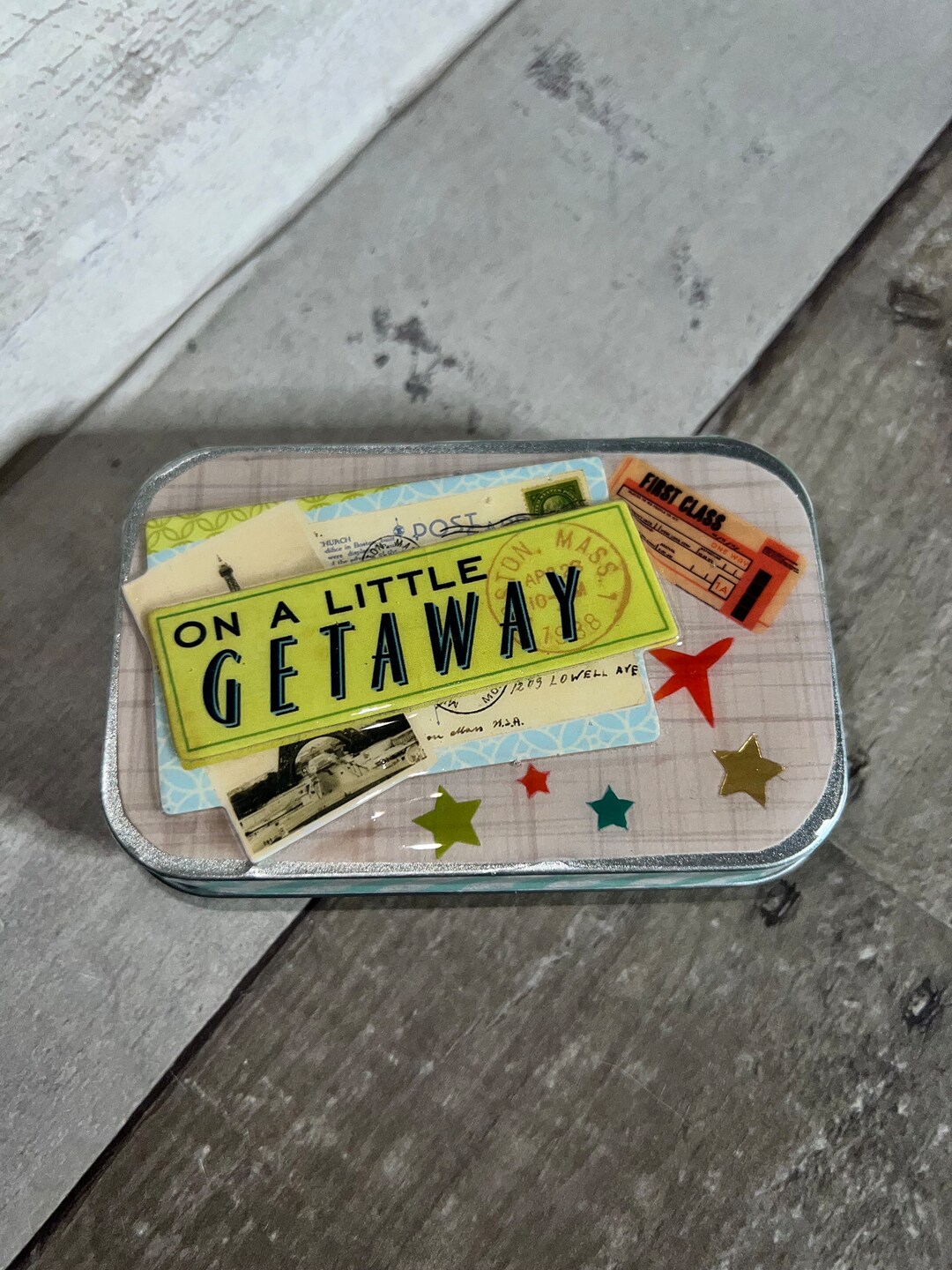 HANDMADE ALTOID TINS, Decorated Tin Boxes, Gift Card Tins, Mini Gift ...