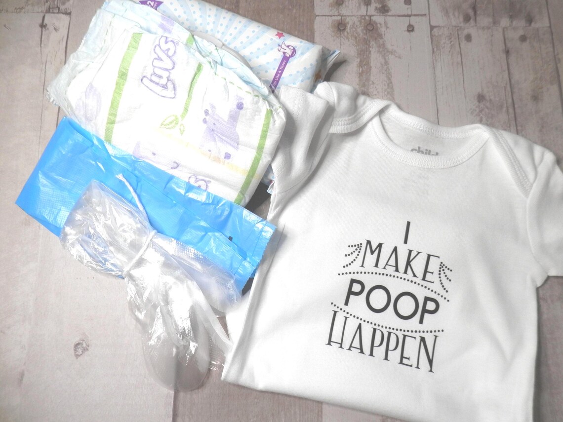 NEW DAD SURVIVAL Kit, Daddy's Diaper Kit, New Baby Novelty Gifts, New ...