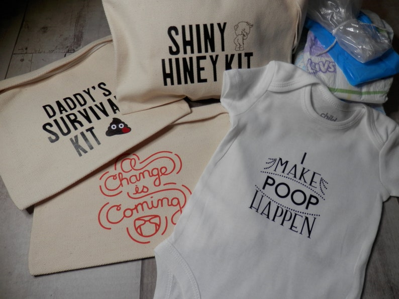 NEW DAD SURVIVAL Kit Daddy's Diaper Kit New Baby Novelty | Etsy