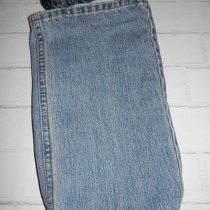 DENIM BAG, Blue Jean Purse, Blue Denim Tote Bag, Wine Bottle Tote Bag ...