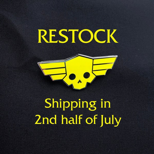 Helldivers Pin Badge - Etsy UK