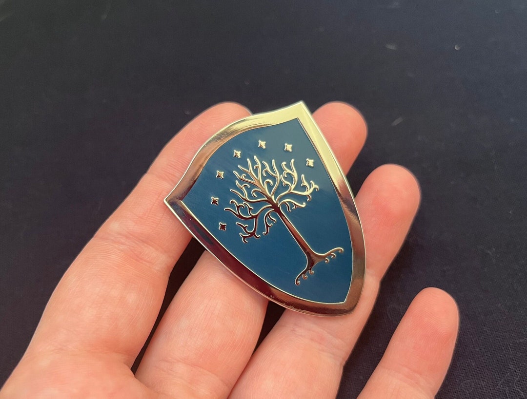 Tree of Gondor Lord of the Rings Hard Enamel Pin - Etsy