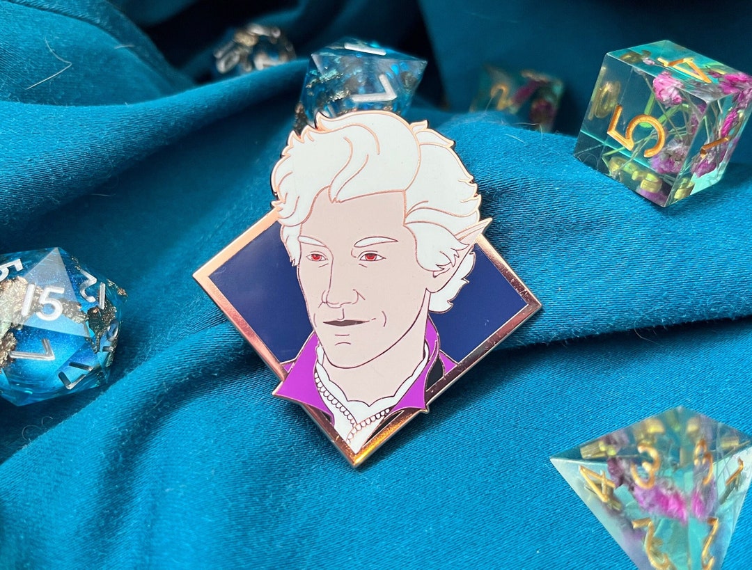 Astarion Baldur's Gate 3 Hard Enamel Pin - Etsy