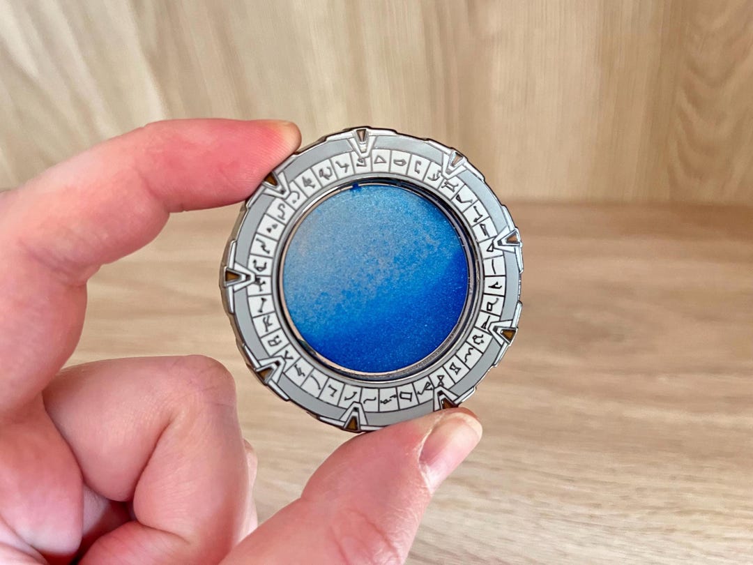 RESTOCK Liquid Stargate Enamel Pin - Etsy