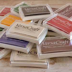 Versacraft Fabric Ink Pad: Water-based Pigment Ink - Etsy
