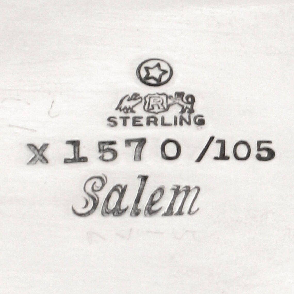 Large Sterling Silver Bowl 25 ozt. Reed & Barton Footed | Etsy