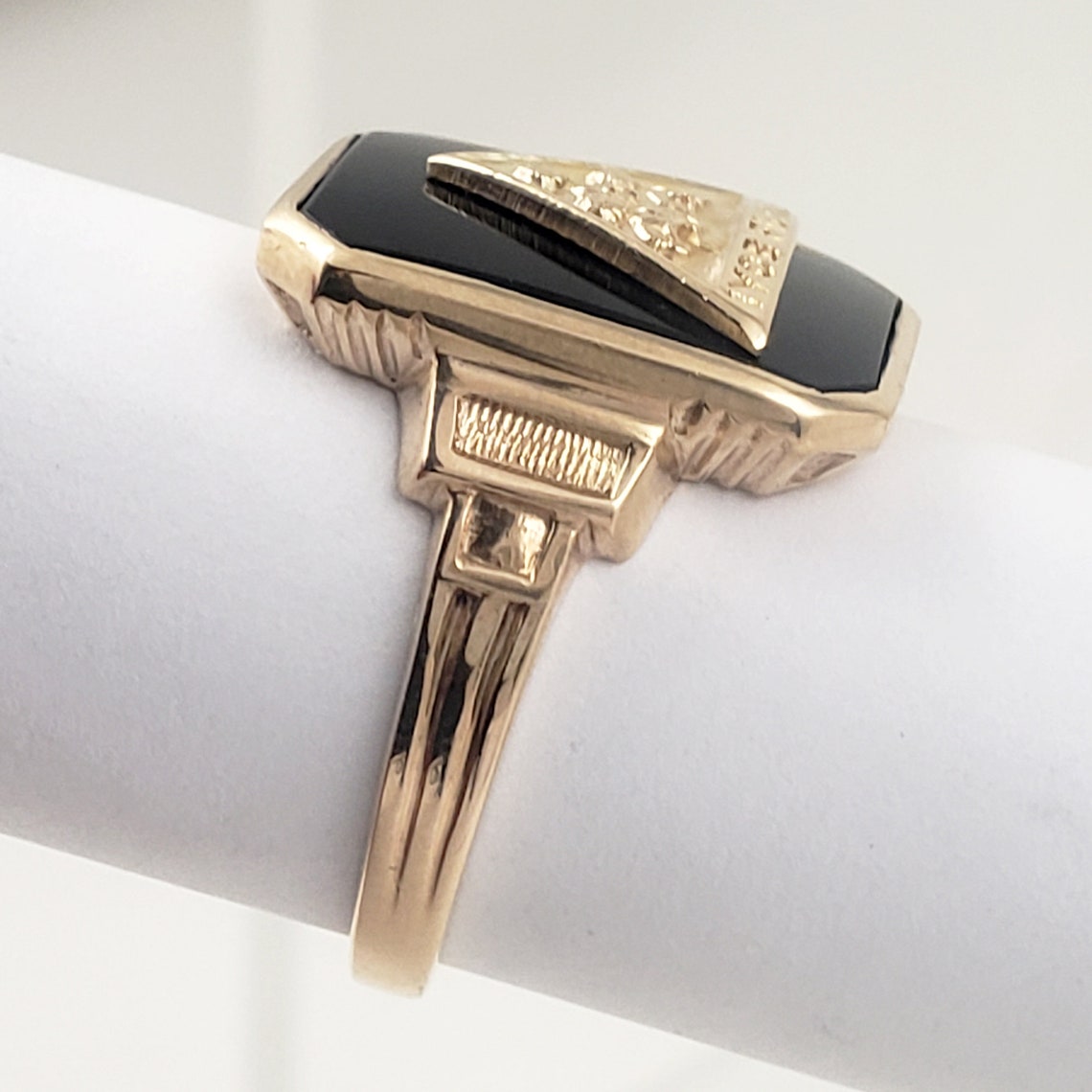 Vintage Job's Daughters Iyob Filae Ring in 10K Gold and - Etsy