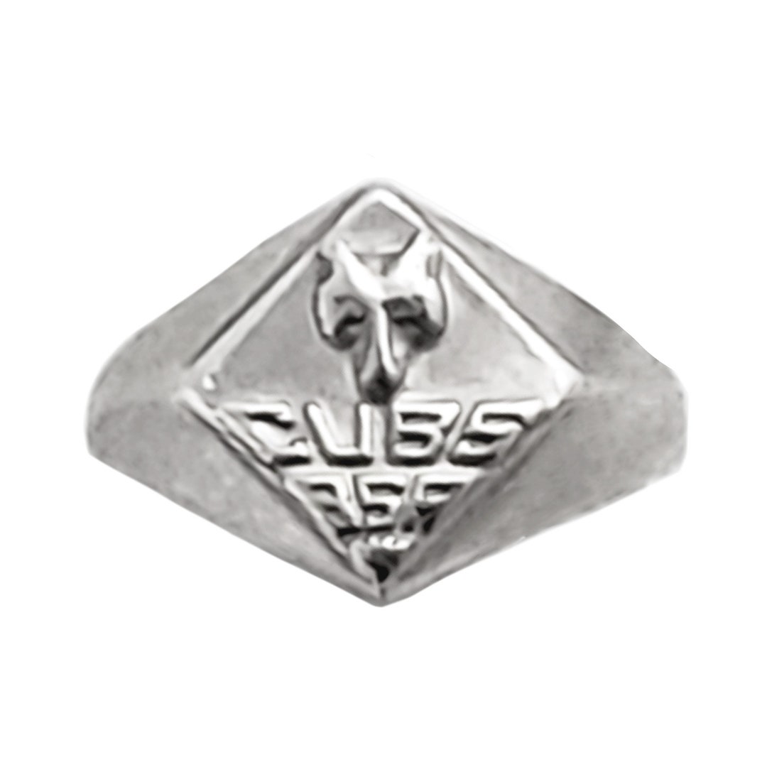 Vintage Sterling Silver Cub Scout Ring - BSA and Bear Emblem - Size 5. ...
