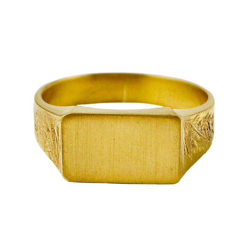 24k Gold Ring - Etsy