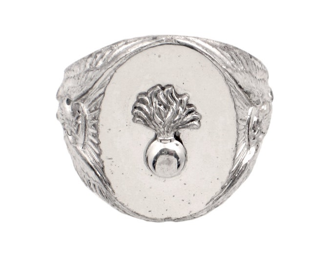 Silver U.S. Army Ordnance Ring • Vintage Men's Sterling Silver Ring ...