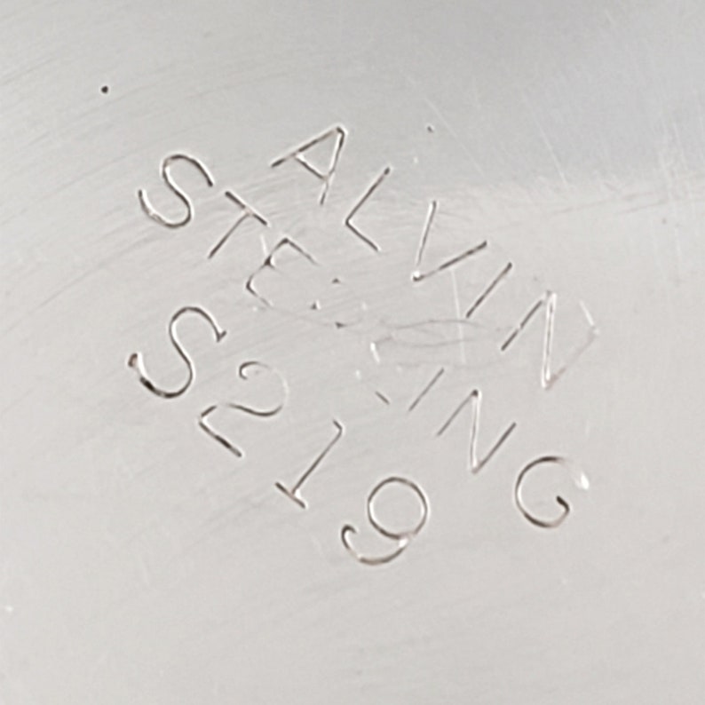 Vintage Sterling Silver Creamer by Alvin - Small Sauce Pitcher - 2 7/8 ...