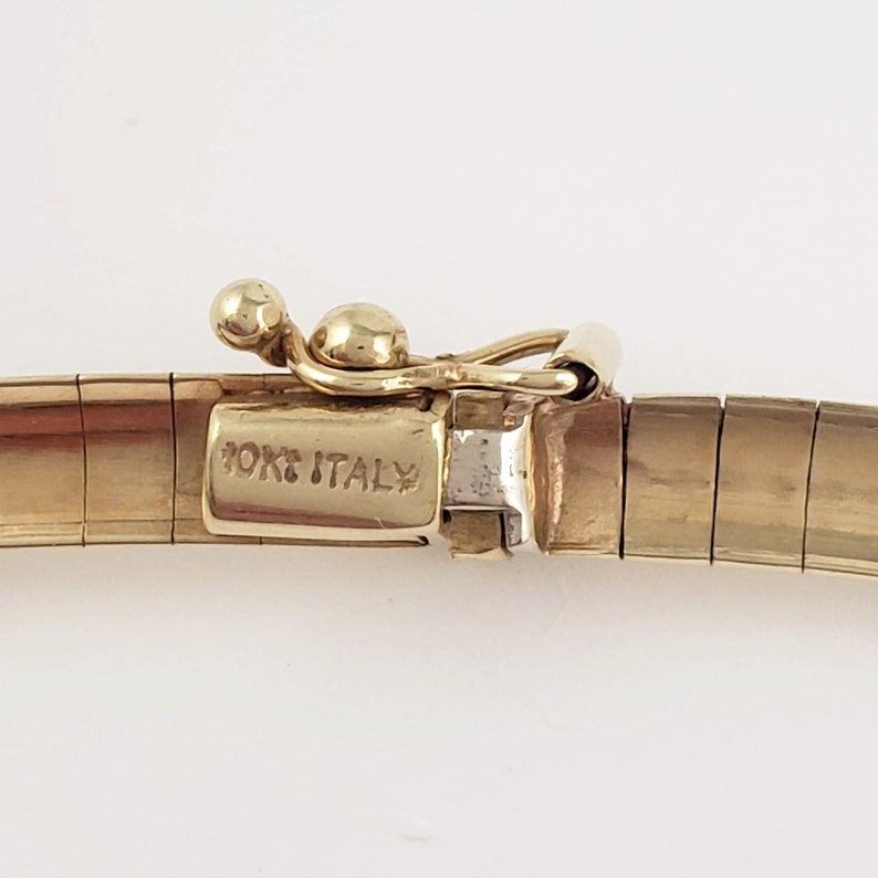 Vintage 10K Gold Necklace Flexible Cocoon Chain Neckpiece in - Etsy