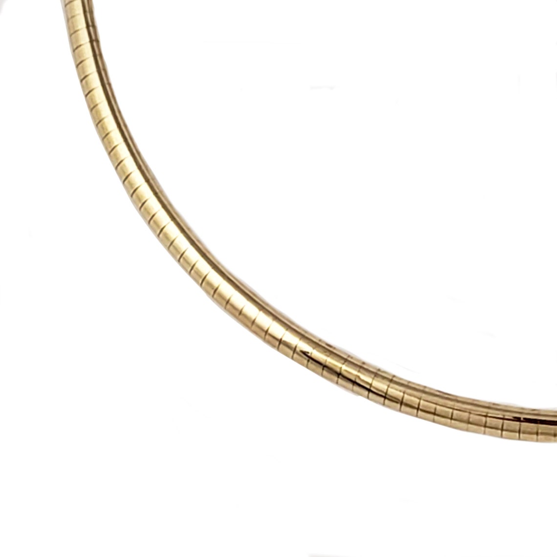 Vintage 10K Gold Necklace Flexible Cocoon Chain Neckpiece in - Etsy