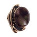 10K Gold & Fire Agate Ring Signed Alfred Joe Gold - Etsy
