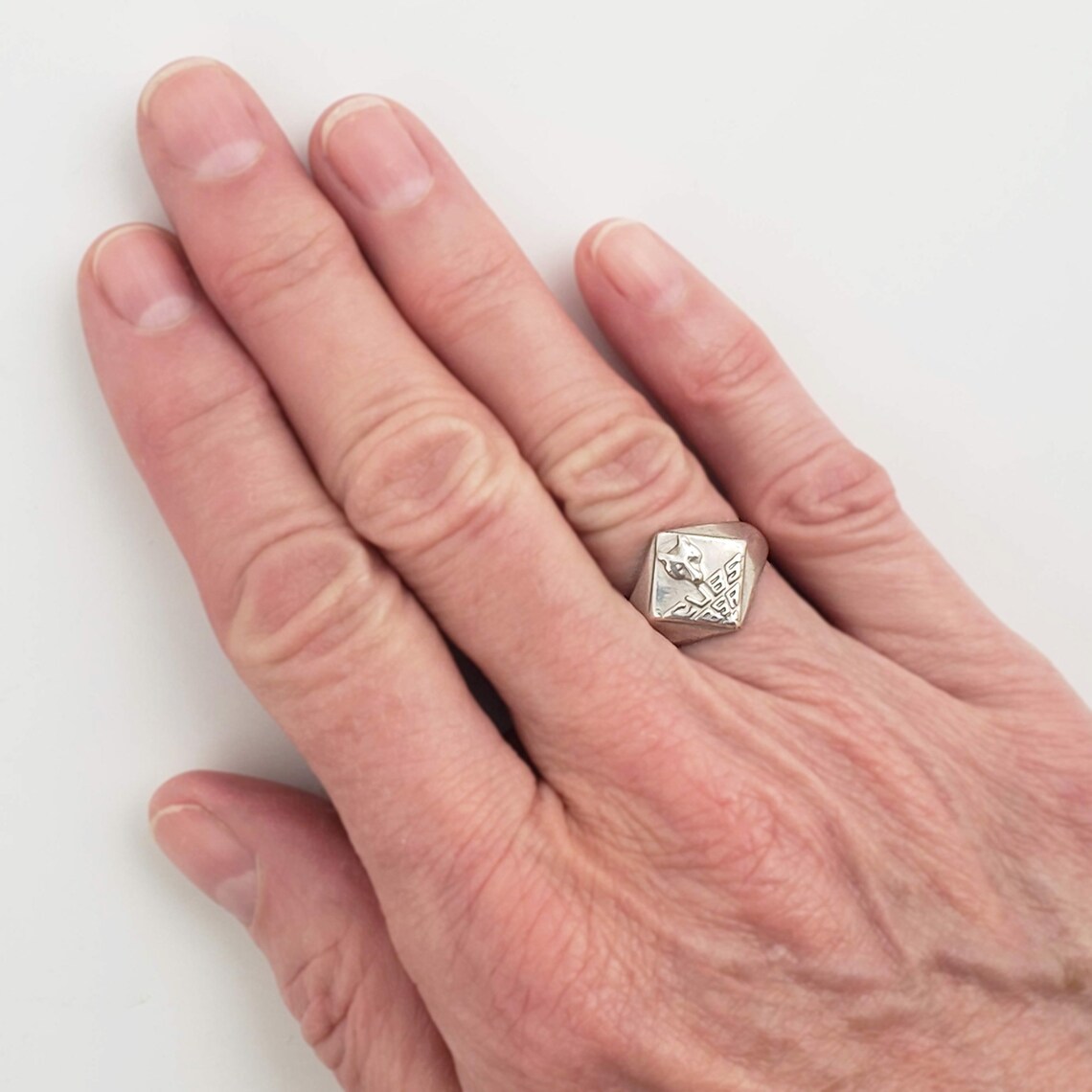 Vintage Sterling Silver Cub Scout Ring BSA and Bear Emblem - Etsy