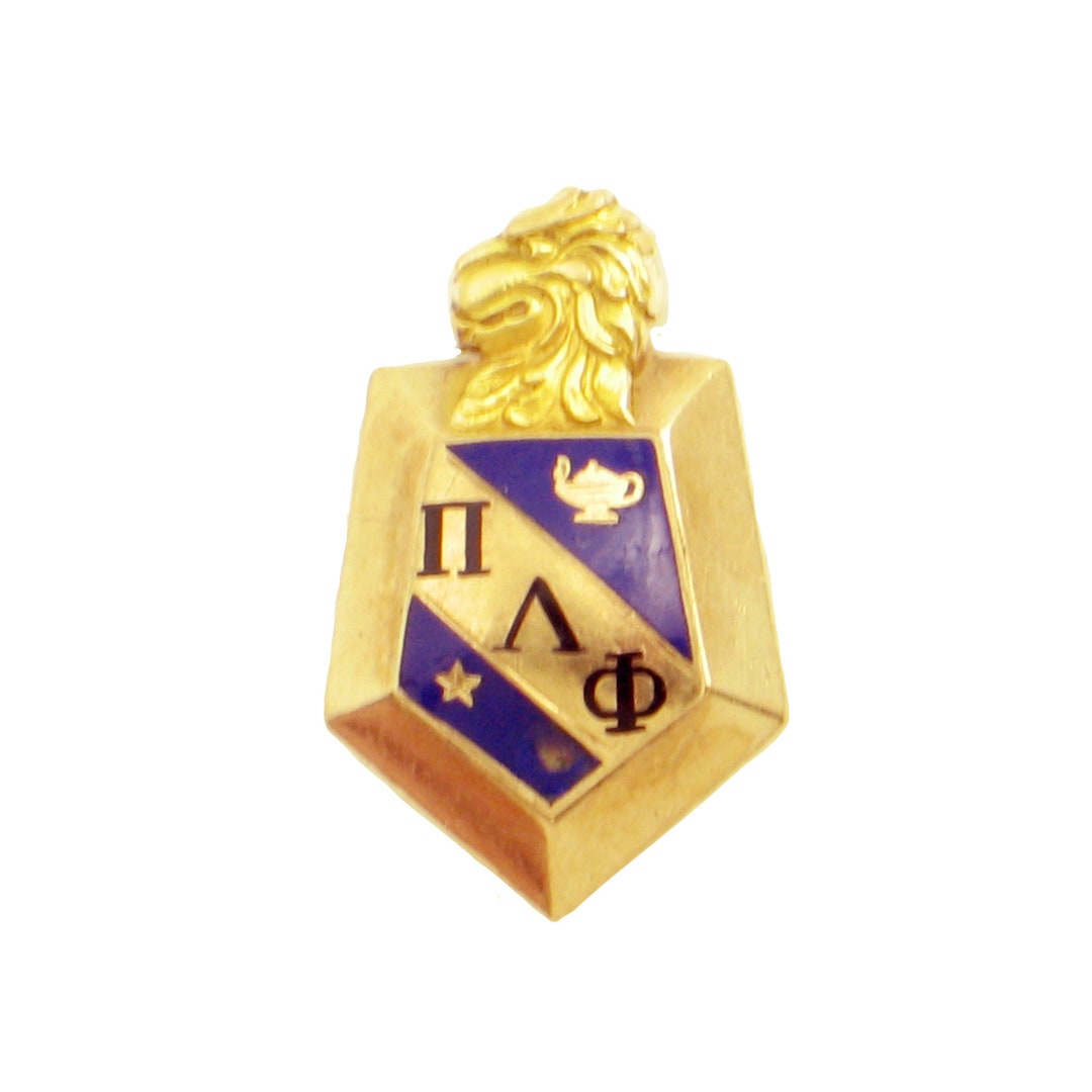 10K Gold Pi Lambda Phi Badge - Vintage Fraternity Pledge Pin - 9/16" Tall - Etsy