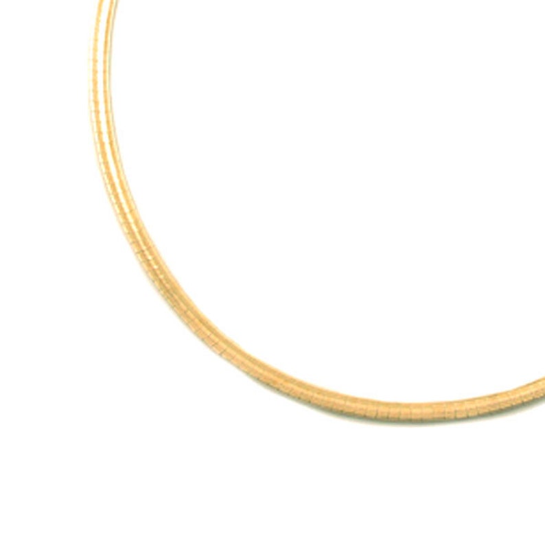 Vintage 10K Gold Necklace Flexible Cocoon Chain Neckpiece in | Etsy