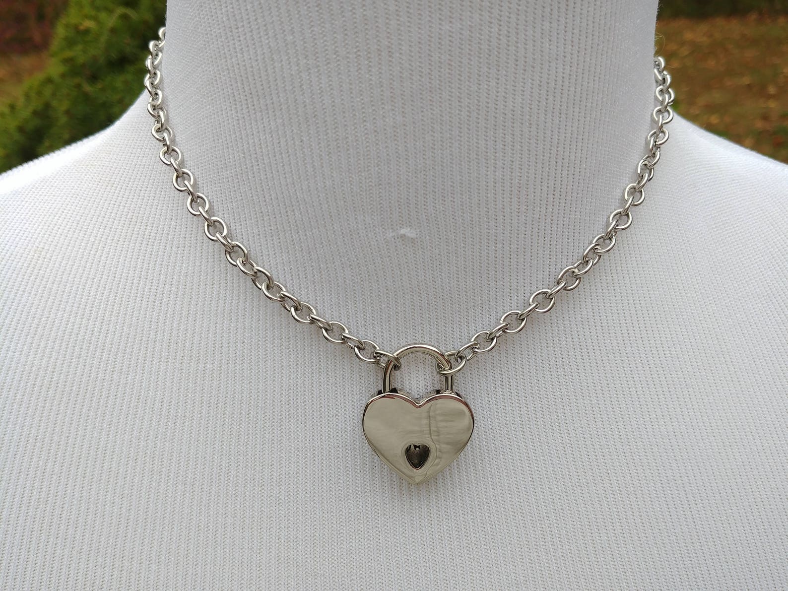 Discreet Locking Day Collar Necklace BDSM Submissive Slave - Etsy