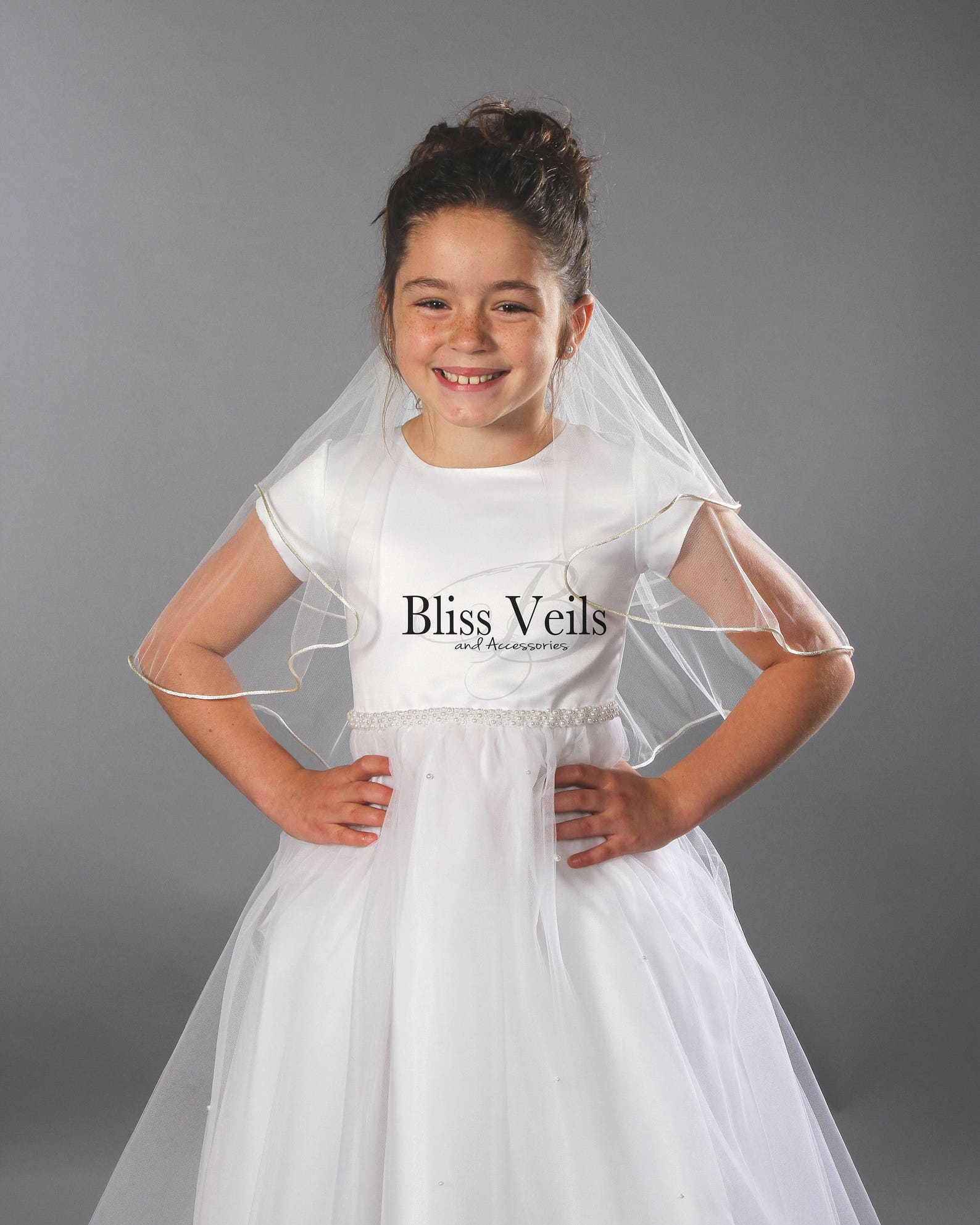 First Holy Communion Veil Fast Shipping - Etsy