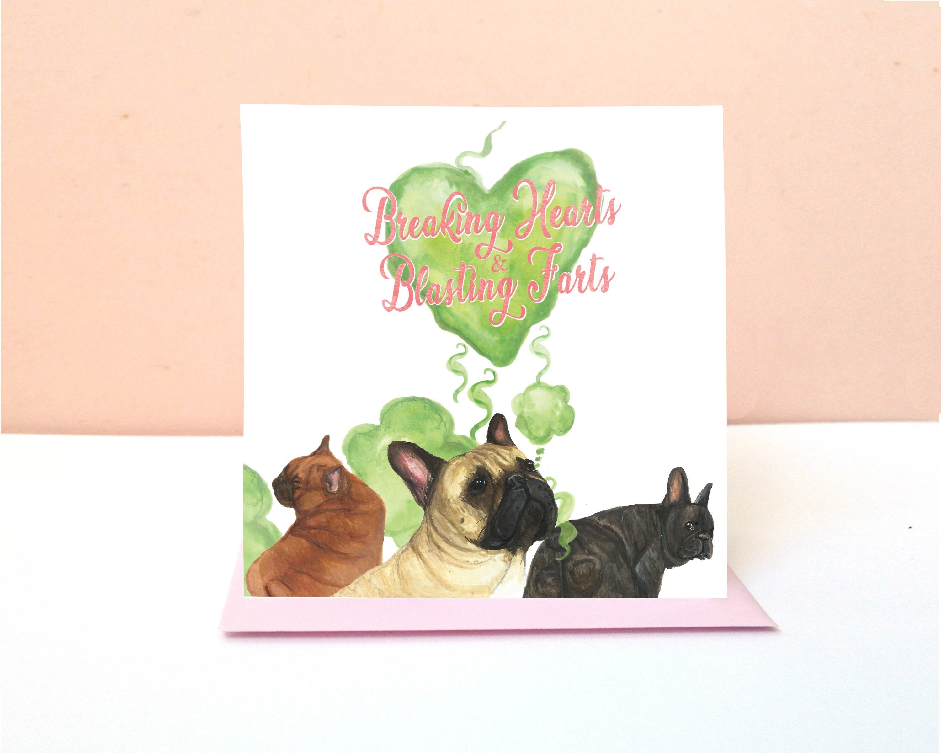 Frenchie Farts Card Funny Valentines Day Card Humorous French - Etsy UK