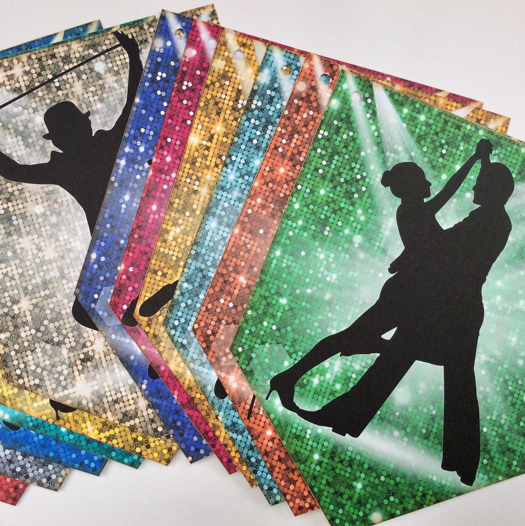 LARGE PARTY BANNER, Dance Themed Cardstock Party Banner, Birthday Party ...