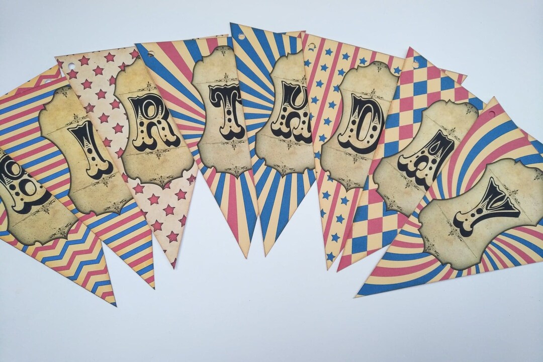 THE RING MASTER - Circus Style, Personalised, Celebration Banner ...
