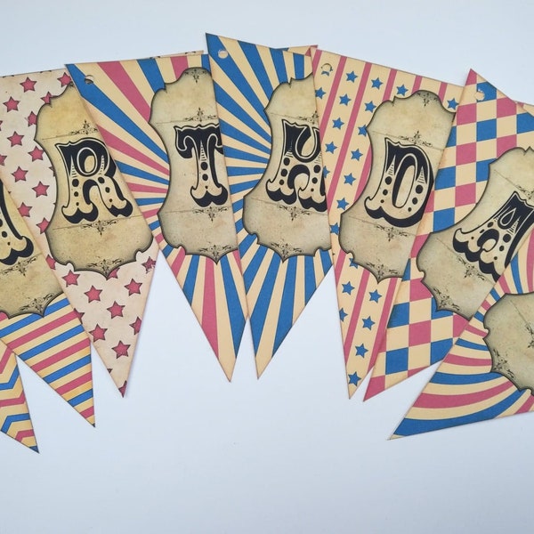 Circus Banner - Etsy