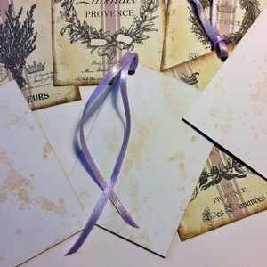 CHAMPS DE LAVANDE Tags Lavender Kitchen Florist Tags French Style ...