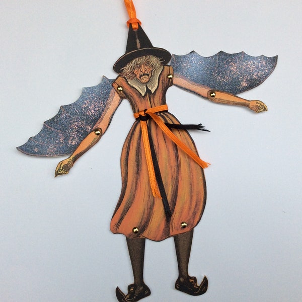 Jointed Paper Puppet - Etsy