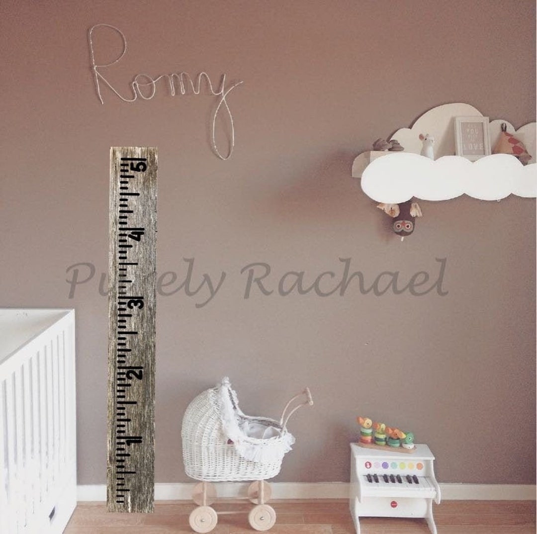 Growth Chart Large Ruler | Digital File | - Etsy