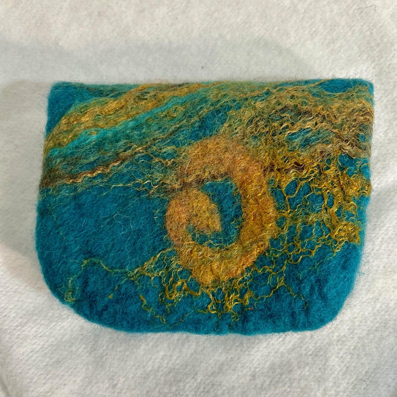 Wet Felted Purse - Etsy