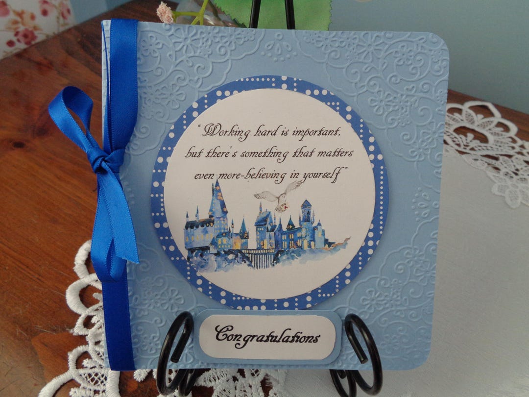 Harry Potter Graduation Card, From High School, Grammar School, College ...