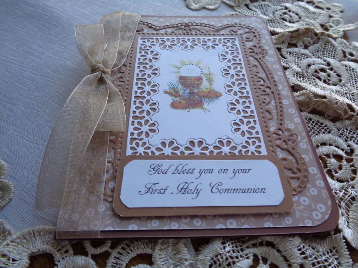 First Holy Communion Confirmation Religious Occasion - Etsy