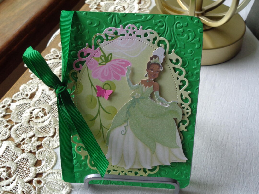 Disney Princess, Tiana, Birthday Card, 3 Dimensional, A2, Greeting Card ...
