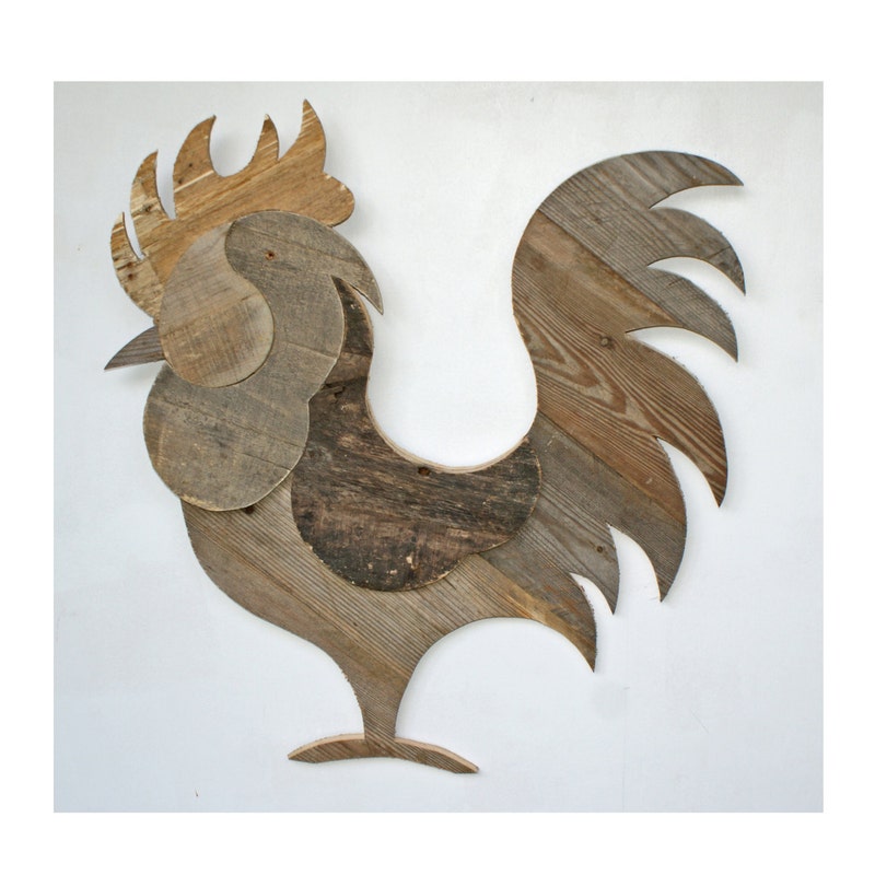 Wood Rooster - Etsy