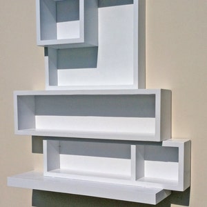 Shadow Box Modern Cube Shelving - Etsy