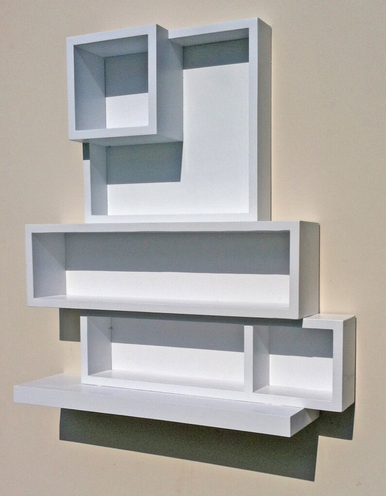 Shadow Box Modern Cube Shelving - Etsy