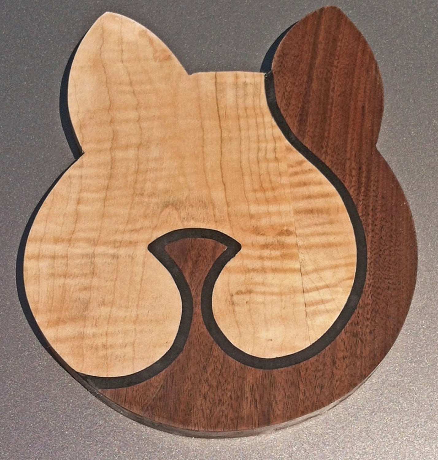 Wood Cheese & Serving Board - Cat - Etsy