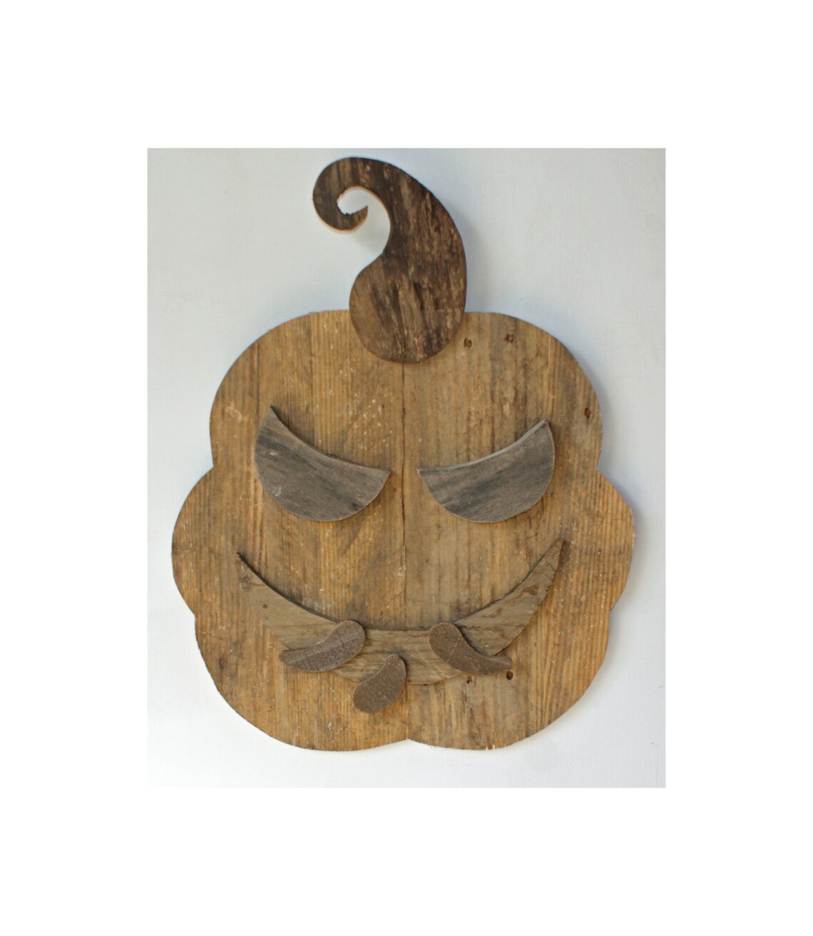 Halloween Pumpkin - Reclaimed Wood - Etsy
