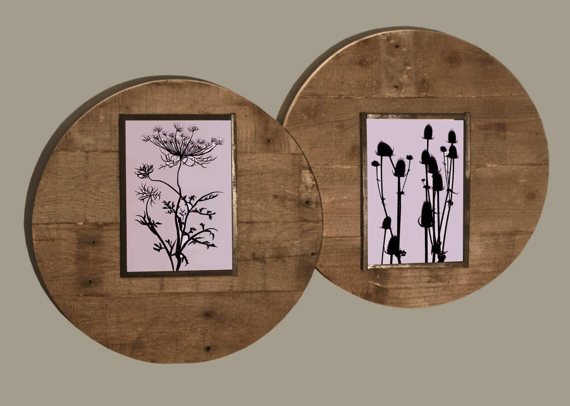 5x7 Picture Double Frame Reclaimed Wood | Etsy