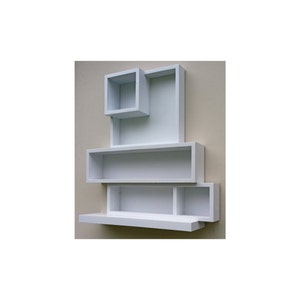Shadow Box Modern Cube Shelving - Etsy