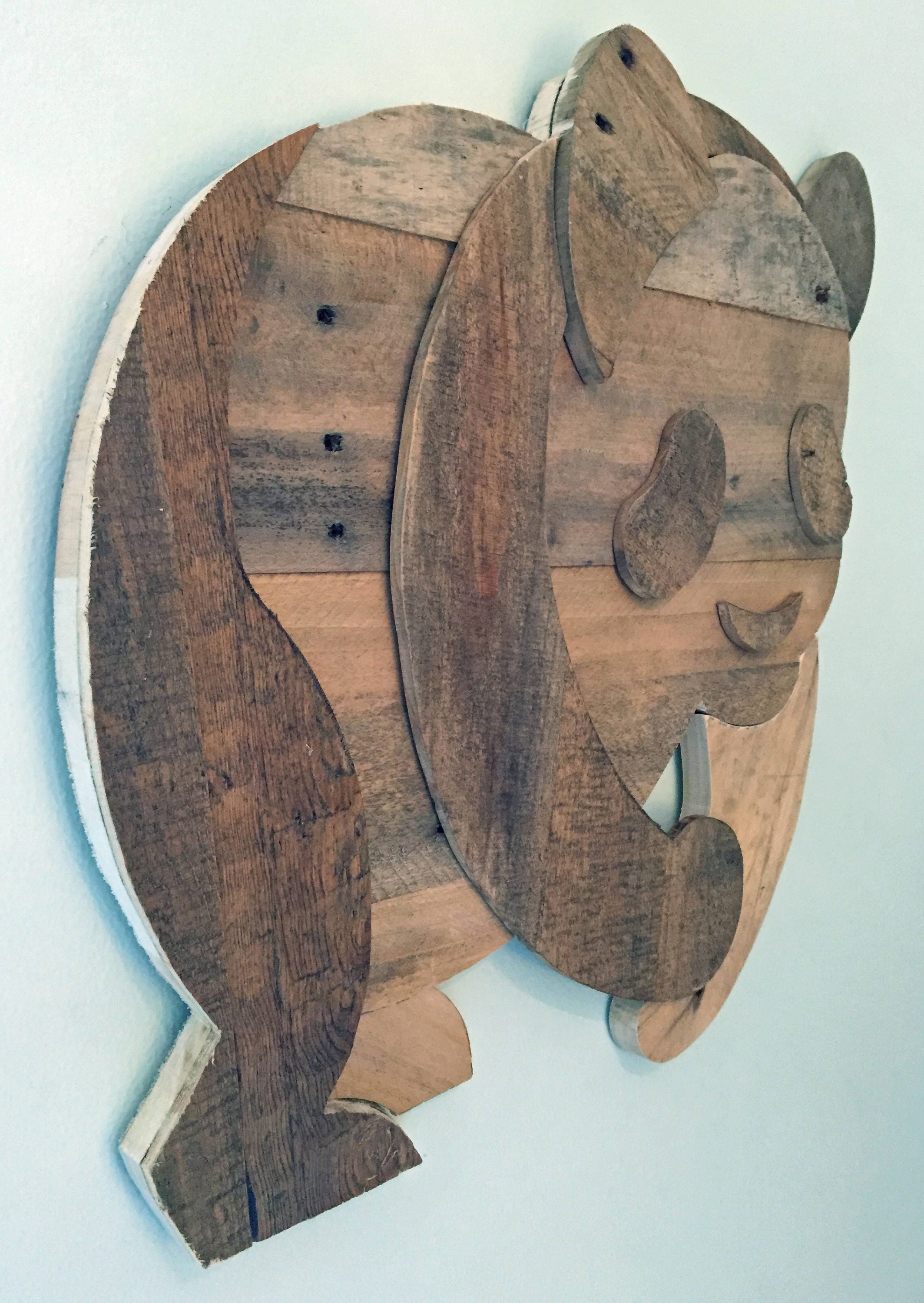 Panda - Reclaimed Pallet Wood - Etsy